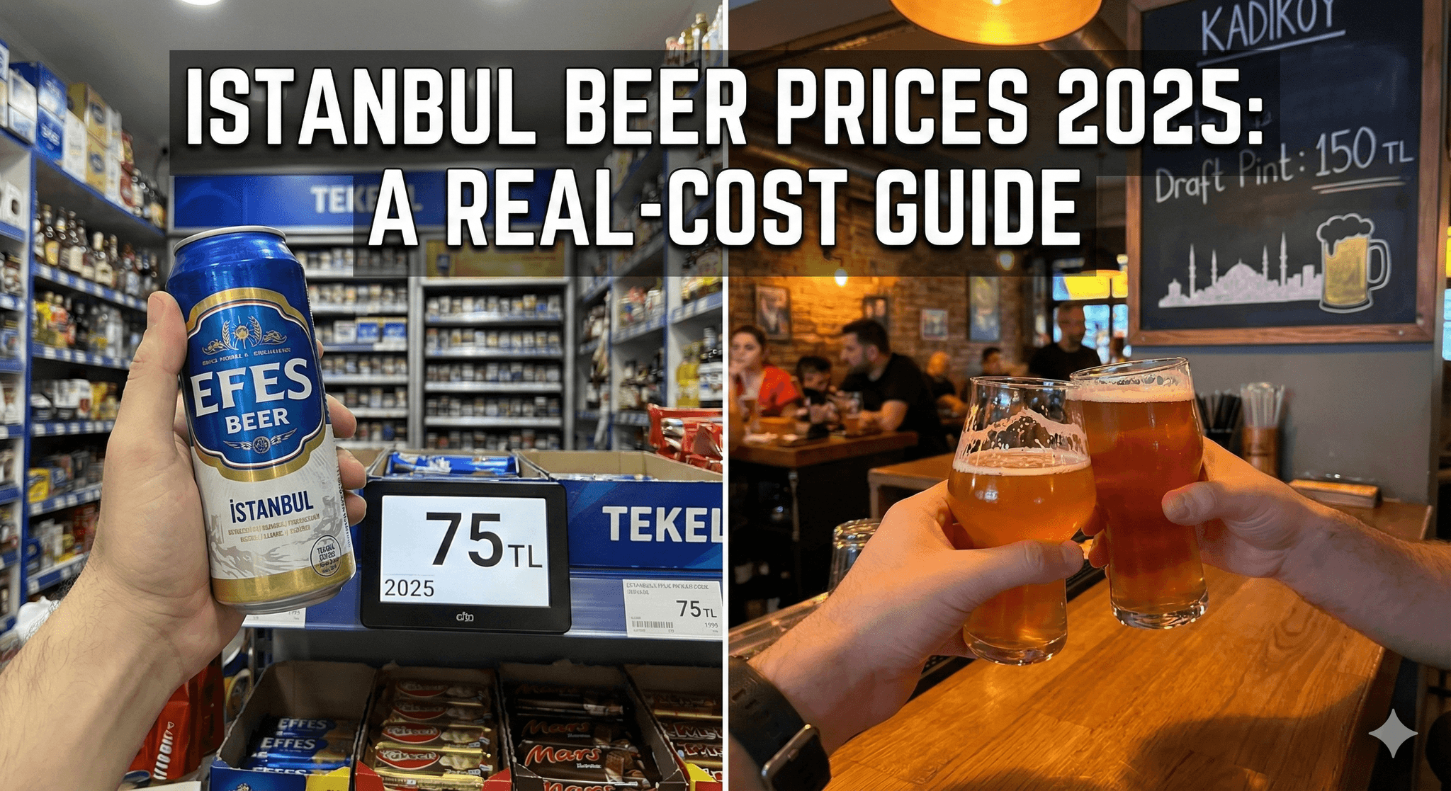 Istanbul Beer Prices 2025: A Real-Cost Guide | Istanbul School of Beers
